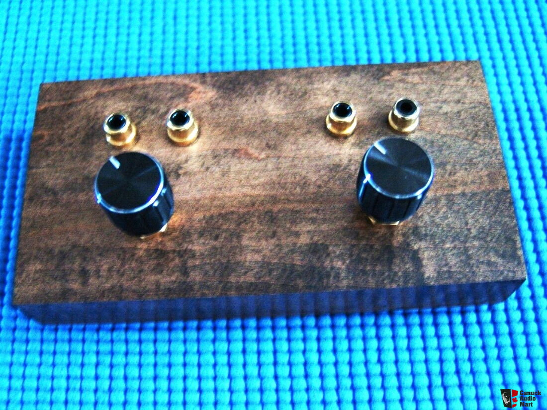 Passive Preamplifier - Hand Made - Balanced and Matched 50 KOhms ...