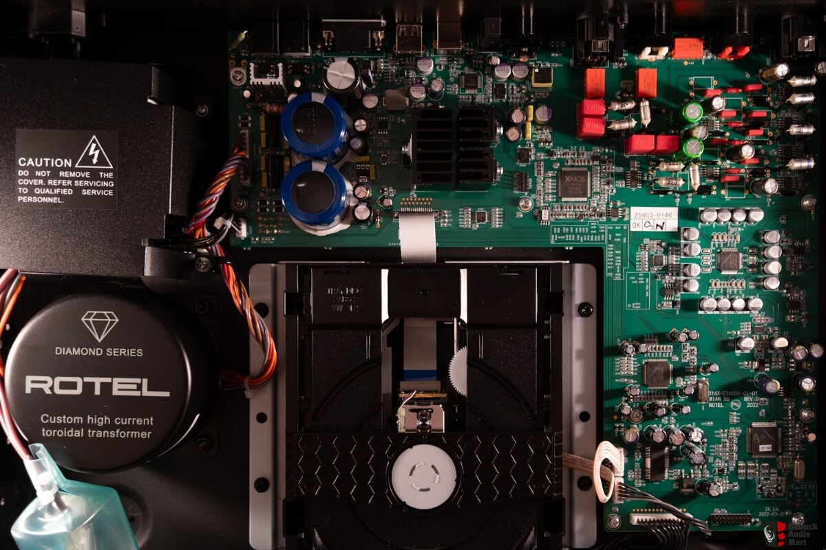 Rotel DT-6000 Diamond Series Digital CD/DAC Transport Photo #5833830 ...