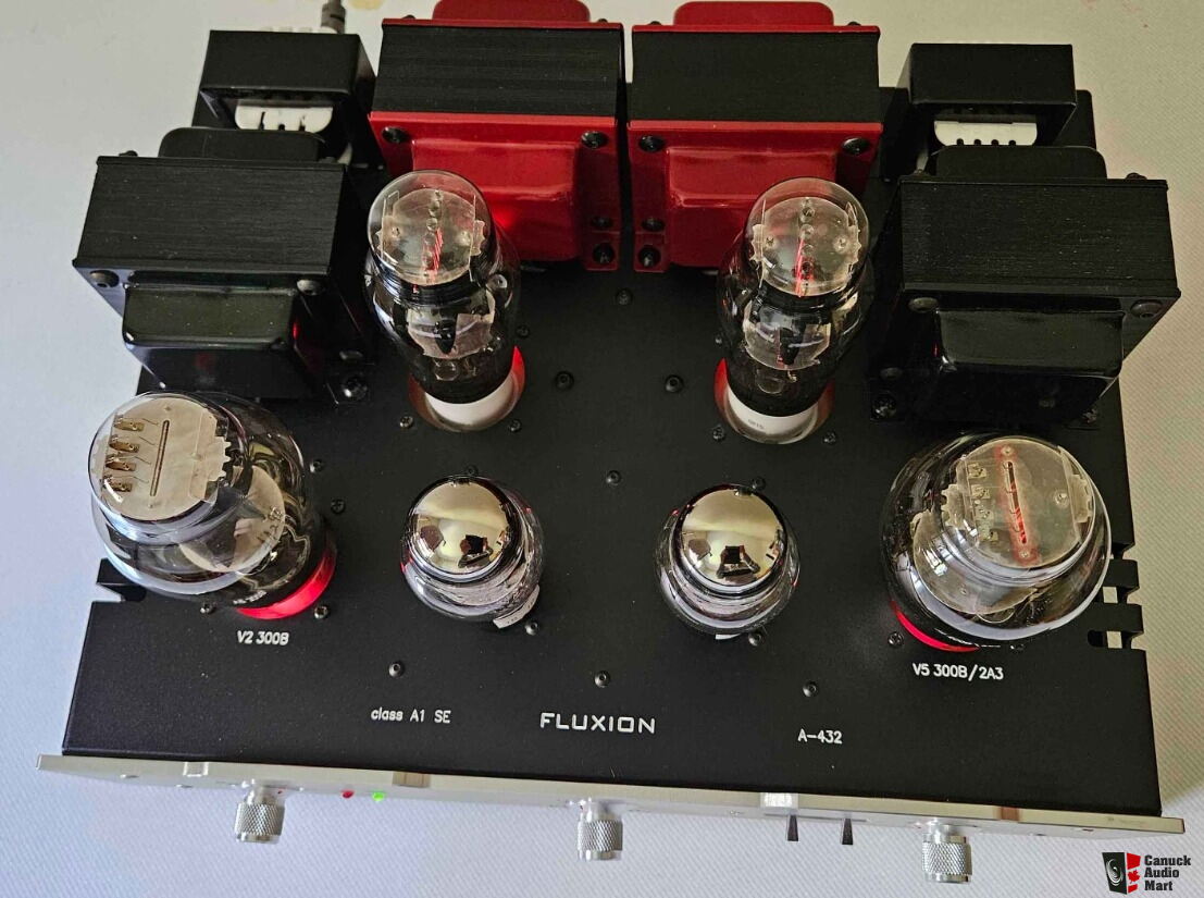 2A3 / 300B switchable A-432 FLUXION Photo #5834659 - Canuck Audio Mart