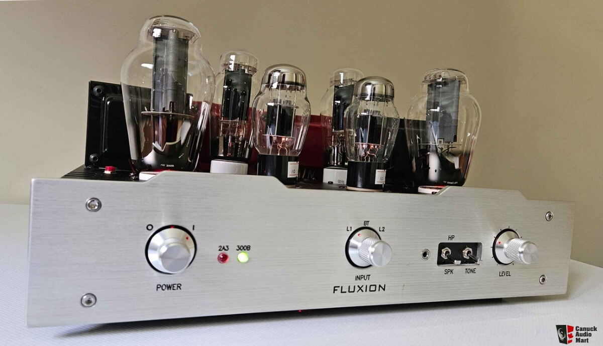 2A3 / 300B switchable A-432 FLUXION Photo #5834661 - Canuck Audio Mart