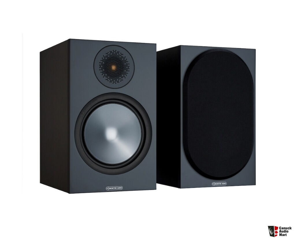 Monitor Audio Bronze 100 Bookshelf Speakers - Pair - NEW - FREE ...
