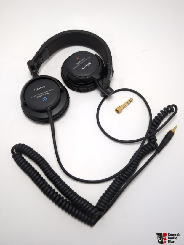 Sony MDR-V500 DJ Stereo Monitor Headphones For Sale - Canuck Audio Mart