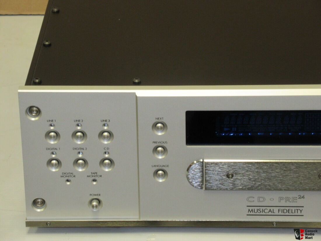 Musical Fidelity CD PRE 24 Hi-Fi CD Player Preamplifier Photo #5836285 ...