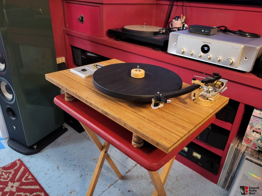 Tri-Art Audio TA-1 Turntable Bamboo Construction Made In Canada ...
