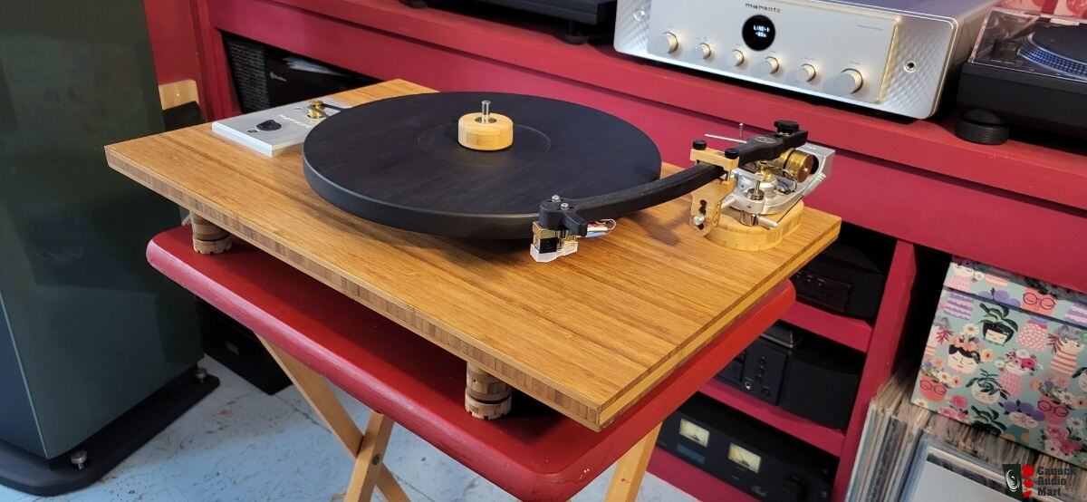 Tri-Art Audio TA-1 Turntable Bamboo Construction Made In Canada ...