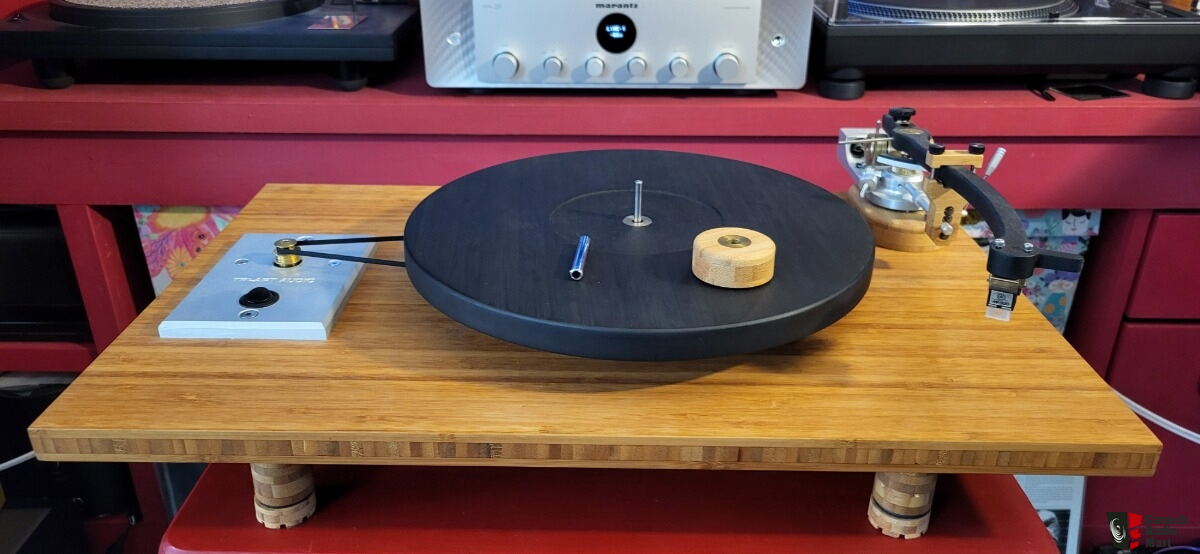 Tri-Art Audio TA-1 Turntable Bamboo Construction Made In Canada ...