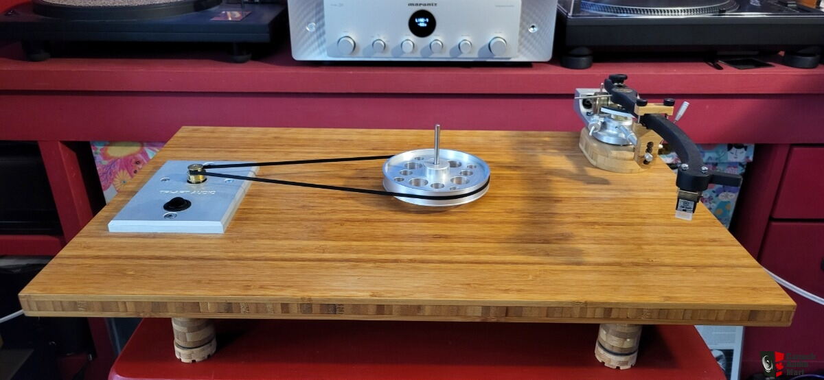 Tri-Art Audio TA-1 Turntable Bamboo Construction Made In Canada ...
