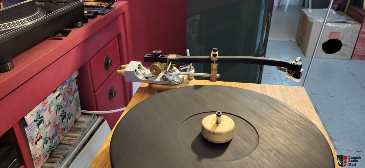 Tri-Art Audio TA-1 Turntable Bamboo Construction Made In Canada ...