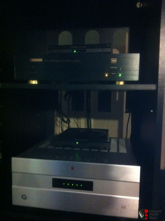 REDUCED* Parasound 5 channel power amp & matching pre-amp Photo #593980 ...