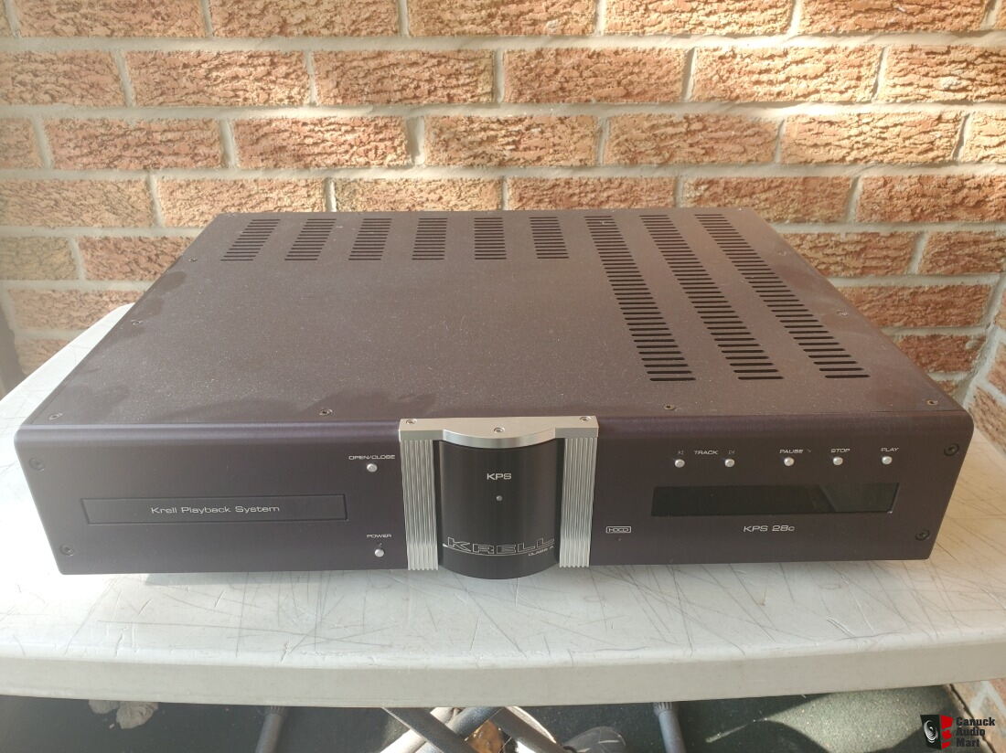 Krell KPS 28C CD Player With VRDS Transport 24 Bit Processor 1704 K X 4 ...