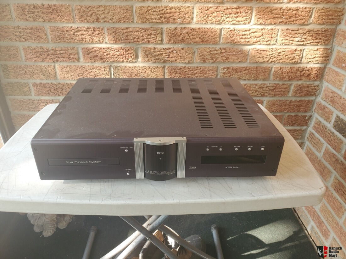 Krell KPS 28C CD Player With VRDS Transport 24 Bit Processor 1704 K X 4 ...