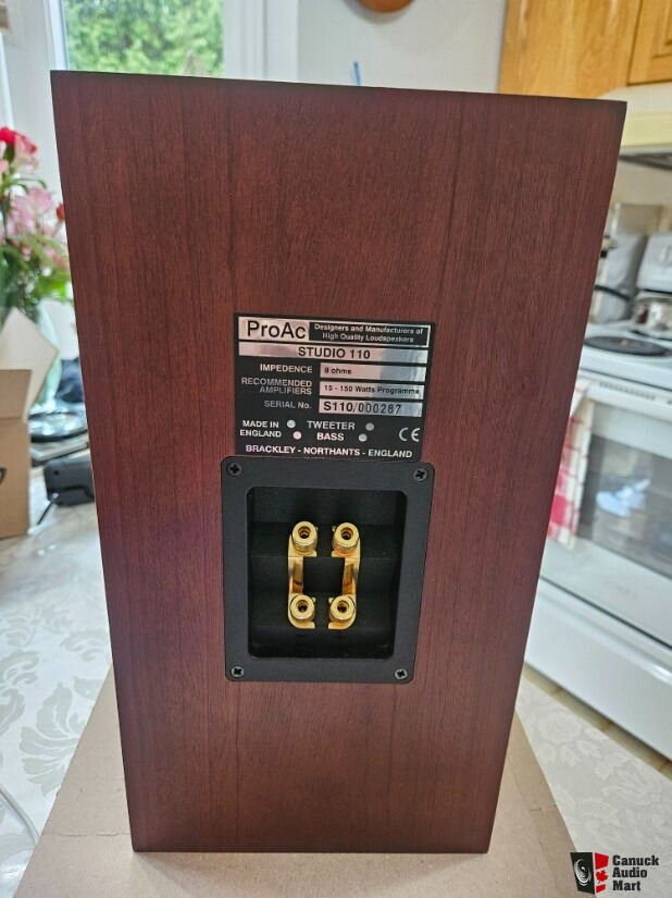 ProAc Studio 110 Bookshelf Speakers Photo #5840644 - Canuck Audio Mart