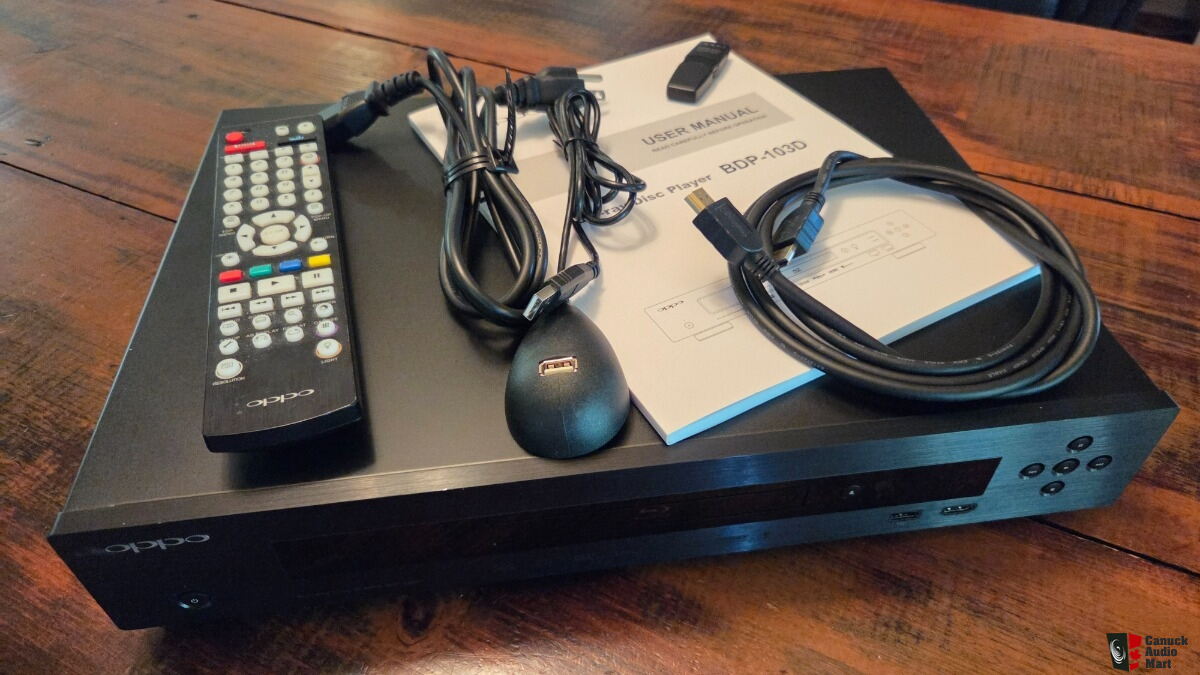 OPPO BDP-103D 3D Blu-ray Disc Player Photo #5841928 - Canuck Audio Mart