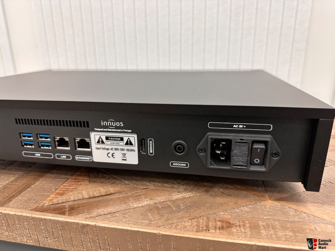 Innuos Pulsar Music Streamer - Mint Client Trade-In - Tax and Nordost ...