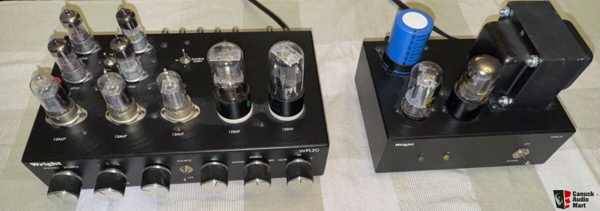 Wright Sound WPL20 pre-amp with Phono stage Photo #5844397 - Canuck ...