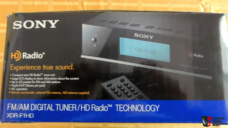 Sony XDR-F1HD supertuner with mods-sale pending Photo #584933 - US ...