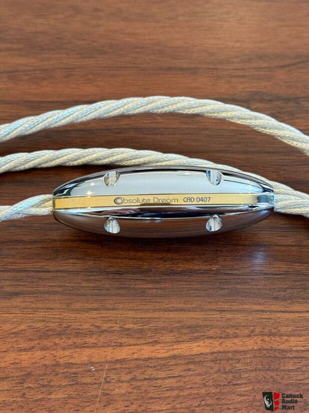 CRYSTAL Cable Absolute Dream - 2.5M - (($46k MSRP) Speaker Cable ...
