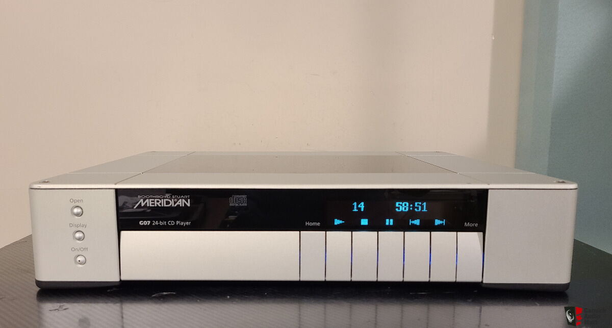 Meridian G07 CD Player Auction - Canuck Audio Mart