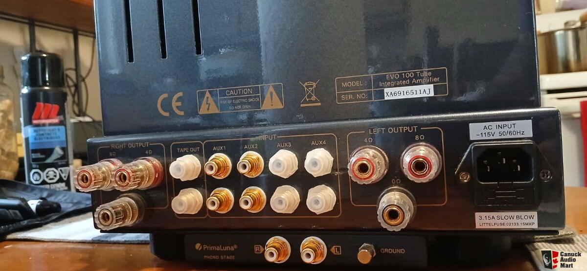 PrimaLuna EVO 100 Integrated amplifier *Sale pending to Bruce Photo ...