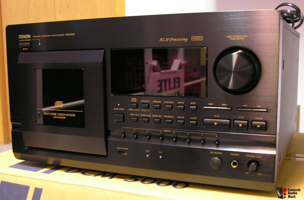 Denon DCM-5000 CD Megachanger Photo #585249 - US Audio Mart