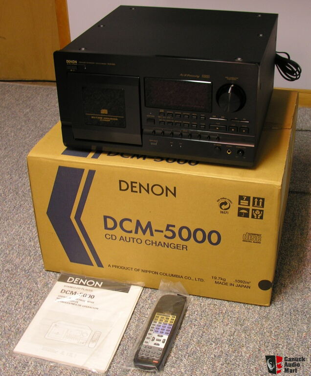 Denon DCM-5000 CD Megachanger Photo #585249 - US Audio Mart