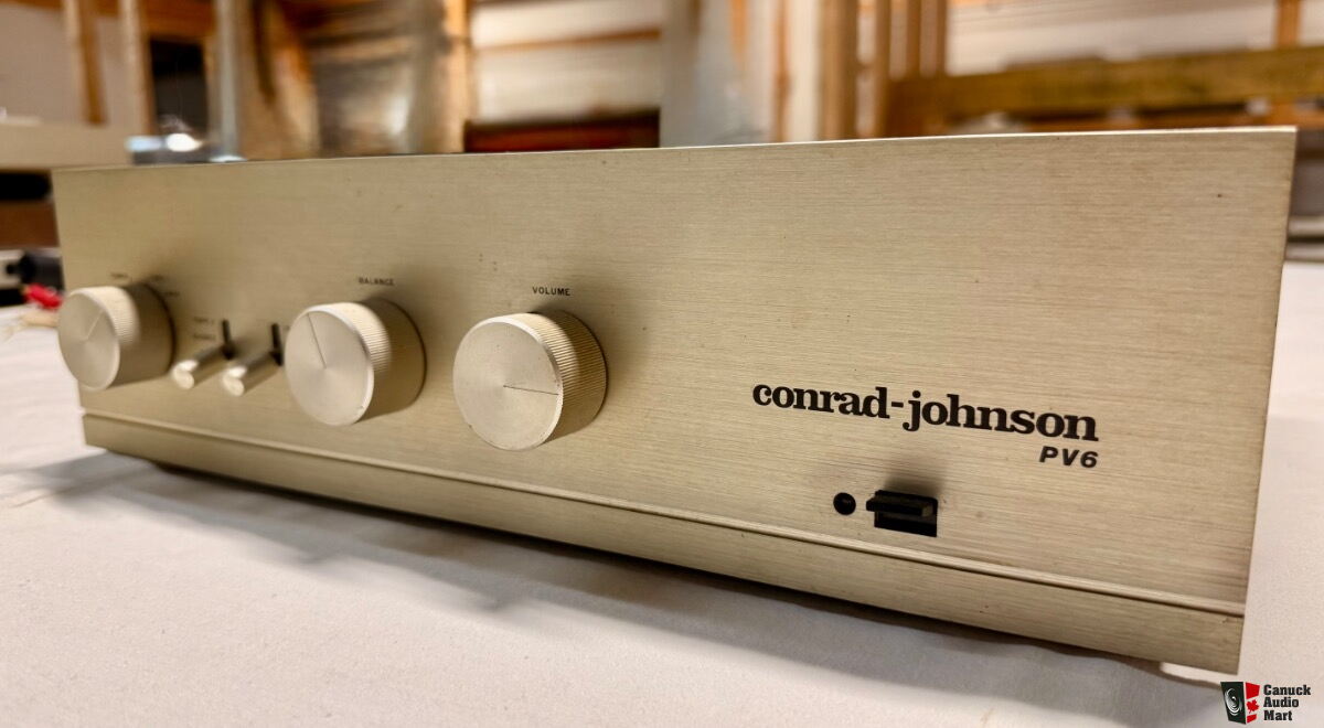 Conrad-Johnson PV6 Tube Preamplifier - High End Vintage Classic Photo ...