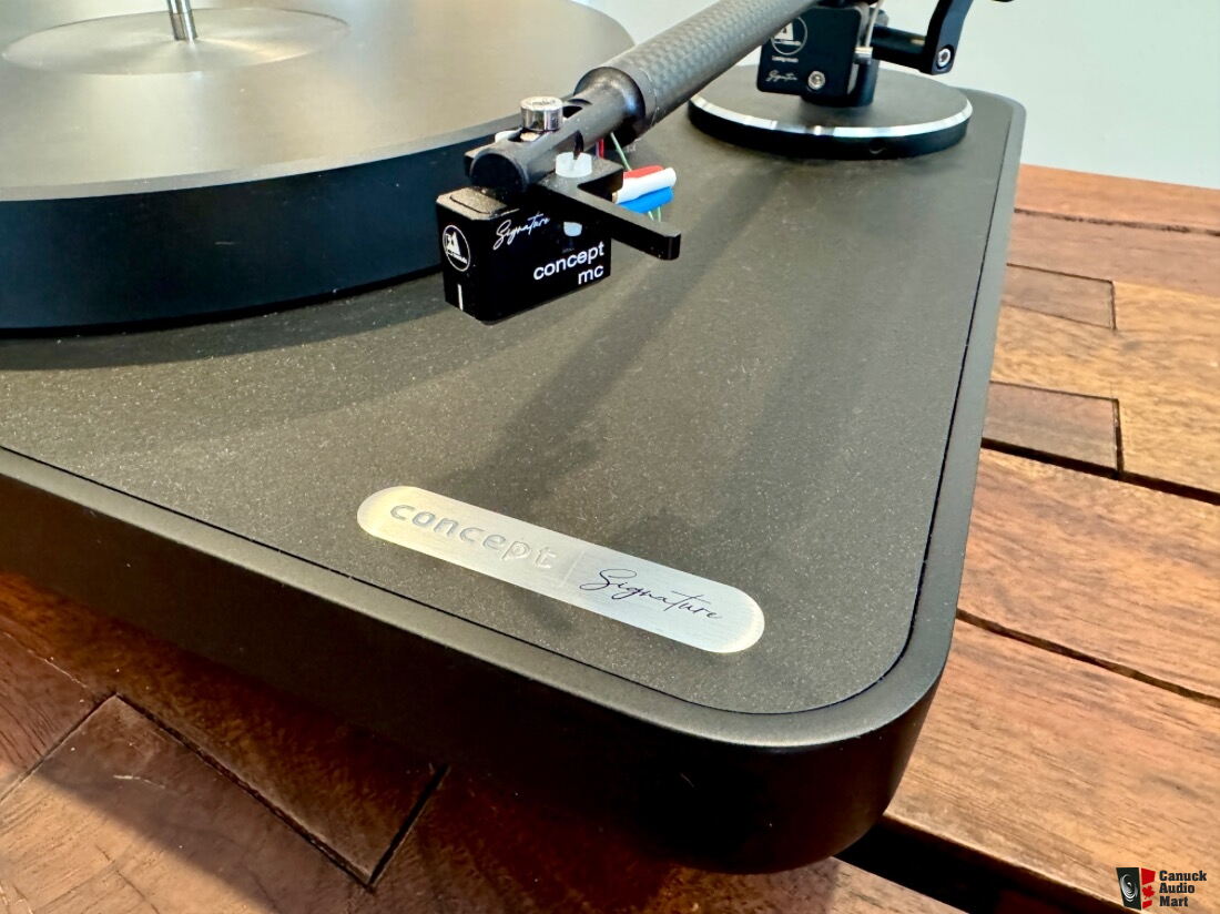 Clearaudio Concept Signature Turntable Photo #5854829 - Canuck Audio Mart