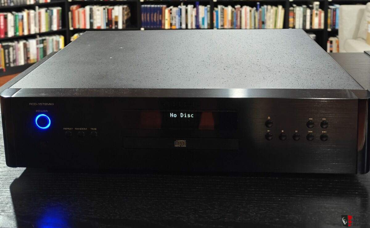 Rotel RCD-1572 MK II CD Player (Black) For Sale - Canuck Audio Mart