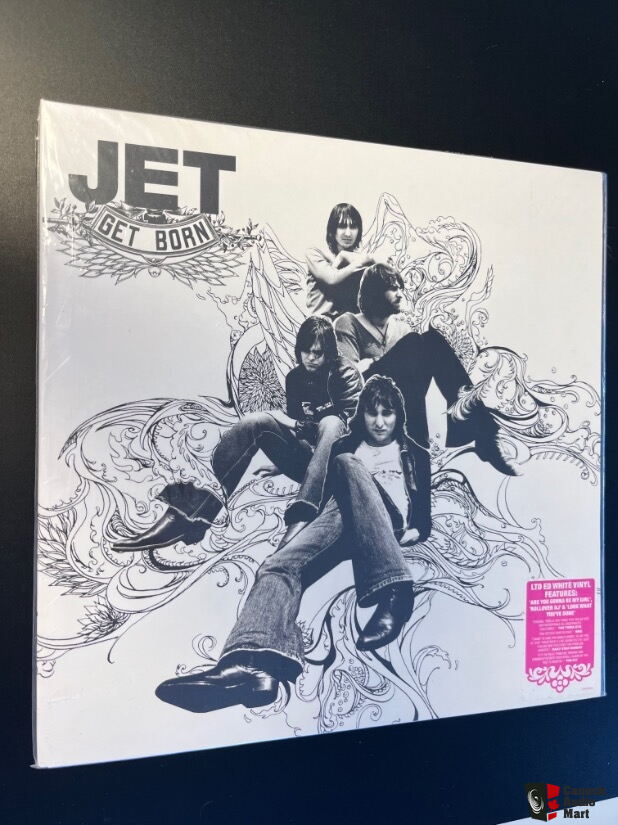 Jet Get Born 2 White Vinyl LPs Brand New Sealed For Sale - Canuck Audio ...