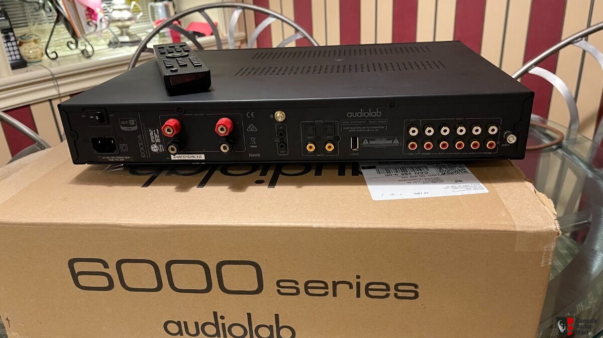 Audiolab 6000A Black Photo #5857371 - Canuck Audio Mart