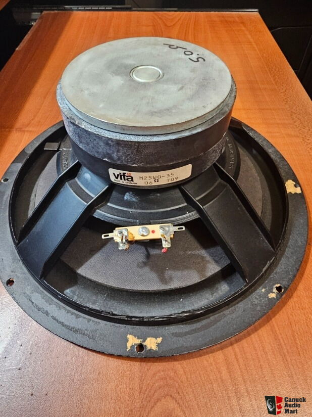 VIFA 10" Woofers - M25WO-35 (Thiel 3 3.5) + M26WR-07 Photo #5860422 ...