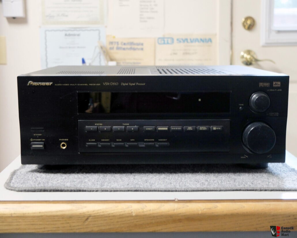 Pioneer Audio Video Multi Channel Receiver VSX-D510 $150 For Sale - US ...