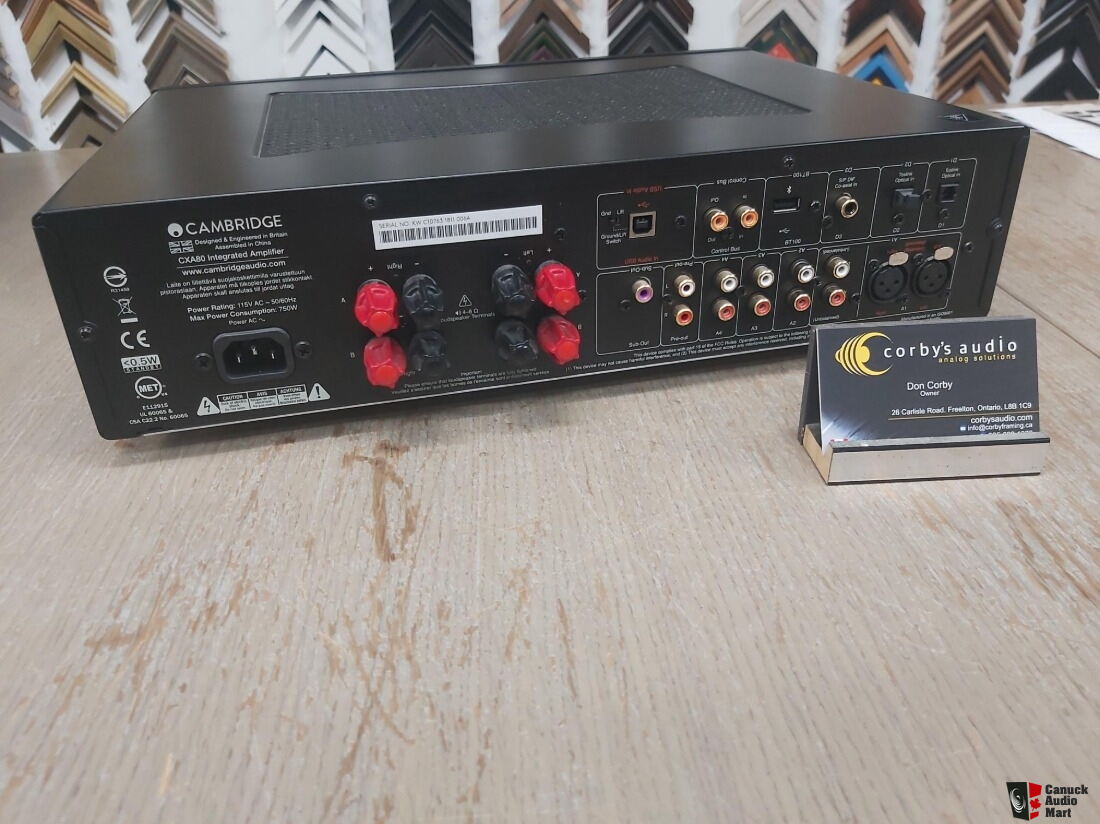 Cambridge A80 integrated Photo #5861752 - Canuck Audio Mart