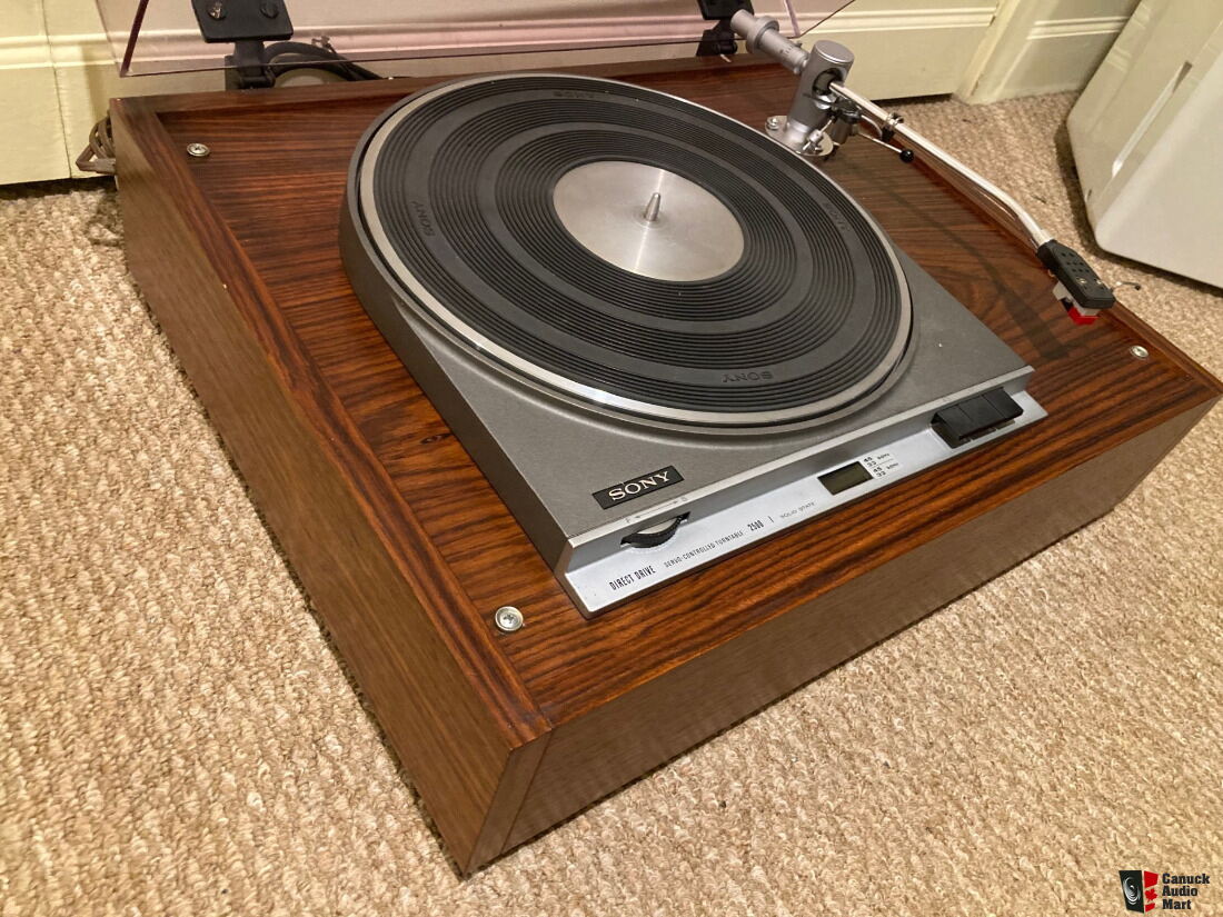 Sony TTS-2500 turntable with Fidelity Research tonearm Photo #5864921 ...
