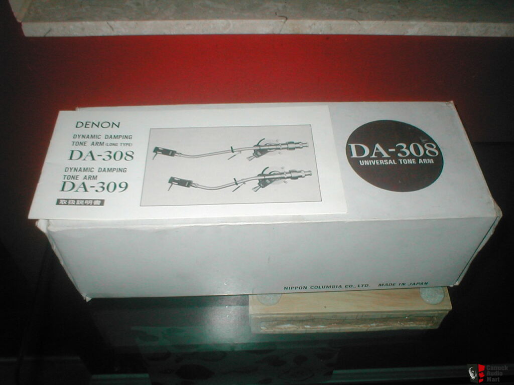 DENON DA-308 long tonearm, boxed Photo #586872 - US Audio Mart