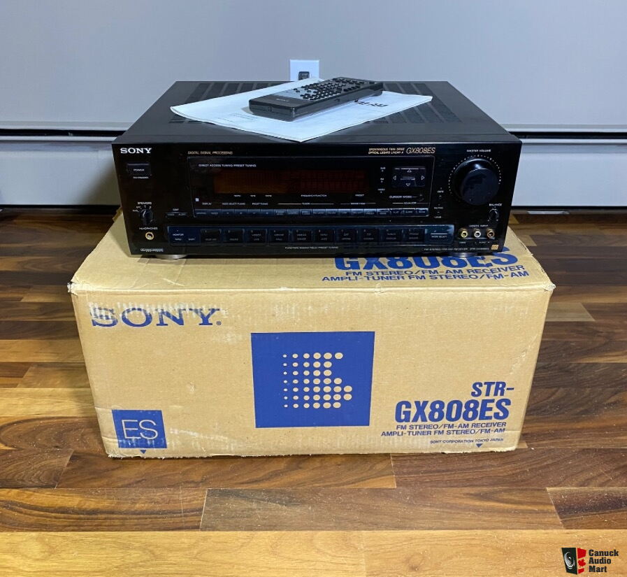 Sony GX808ES receiver For Sale - Canuck Audio Mart