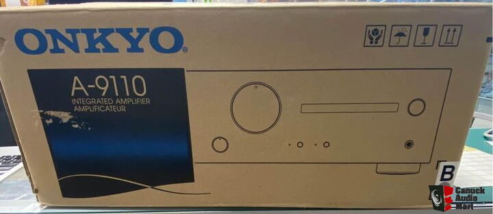 onkyo A -9110 integrated amp new Sony SS-CS5 or elac speakers For Sale ...