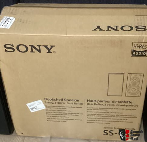 sony SS-CS5M2 bookshelf speakers current version new For Sale - Canuck ...