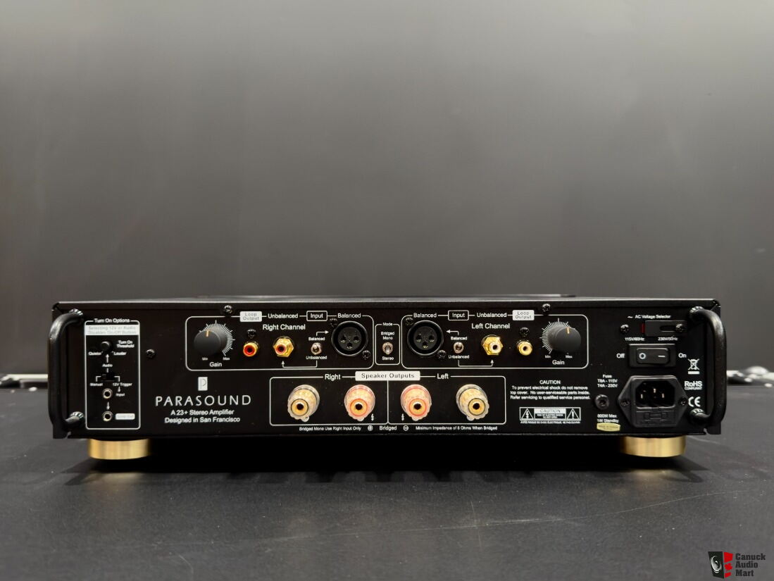 Parasound A 23+ Photo #5871386 - Canuck Audio Mart