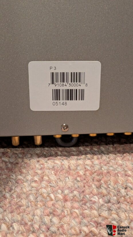 Parasound Halo P3 Stereo Preamplifier - Silver Finish Photo #5872440 ...