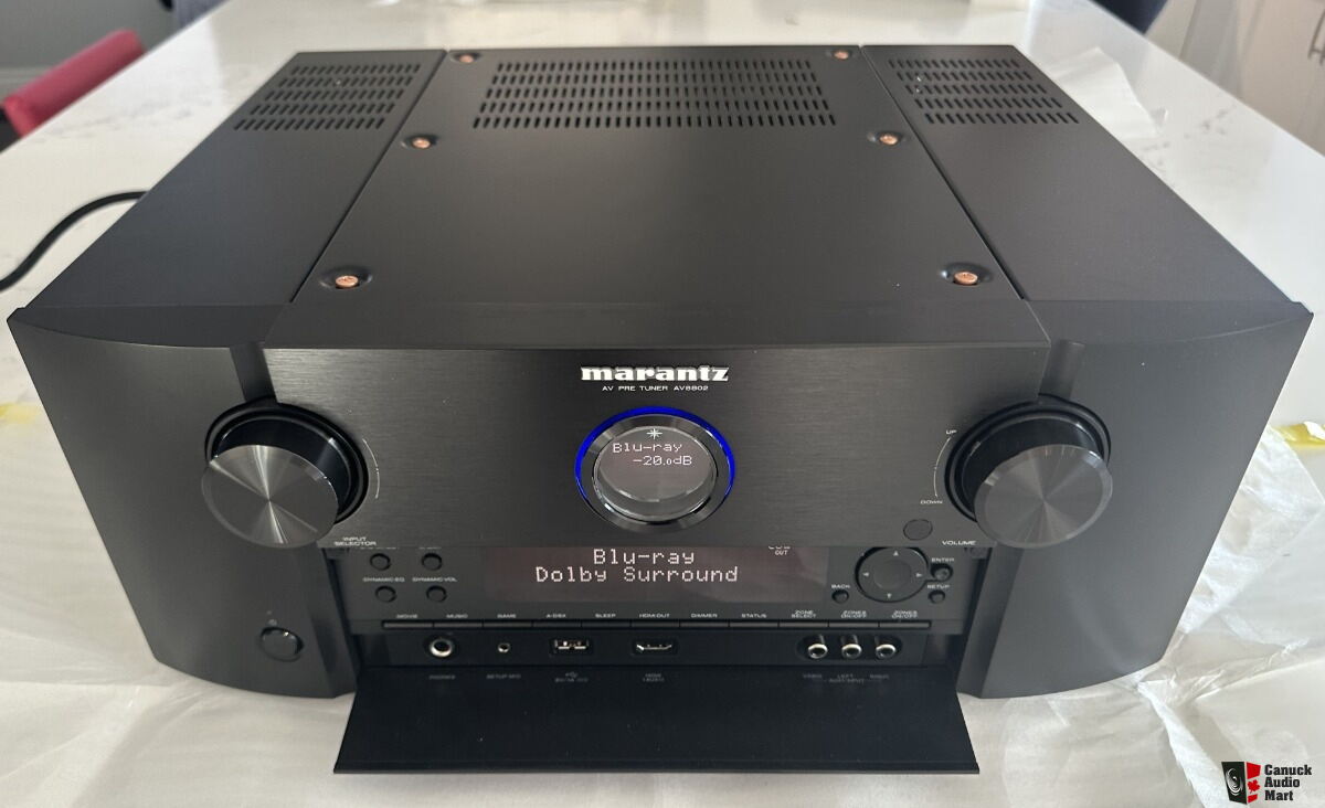 Marantz AV8802A 11.2 Channel Atmos 4K Processor Pre-Amp For Sale ...