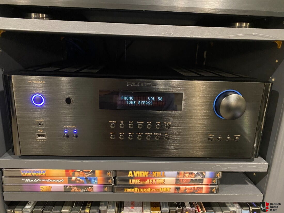 Rotel RA 1592 MK2 Integrated Amp - Mint Condition Black Finish For Sale ...