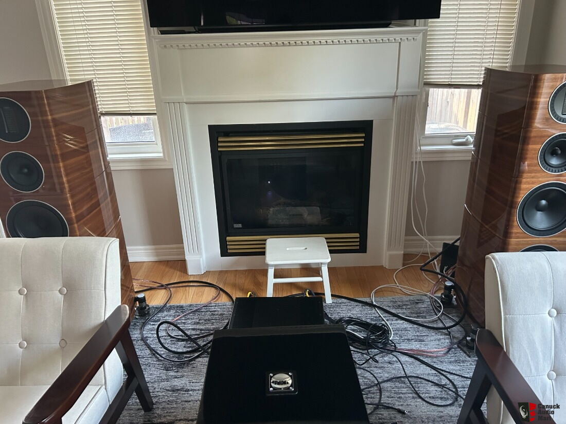 Wharfedale Elysian 4's with Iso Gaia I's (local sale only, no boxes ...