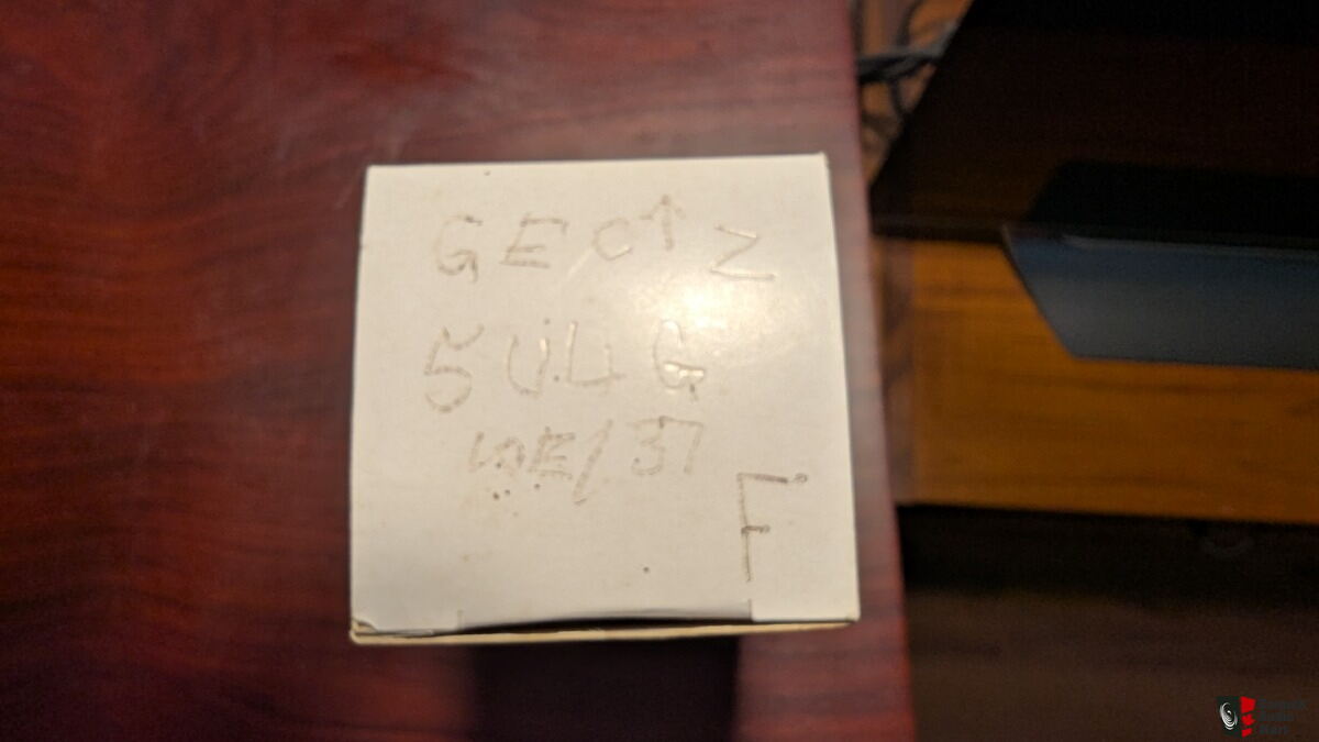 GEC U52 (5U4G) Rectifier - Earliest Version Photo #5873303 - Canuck ...