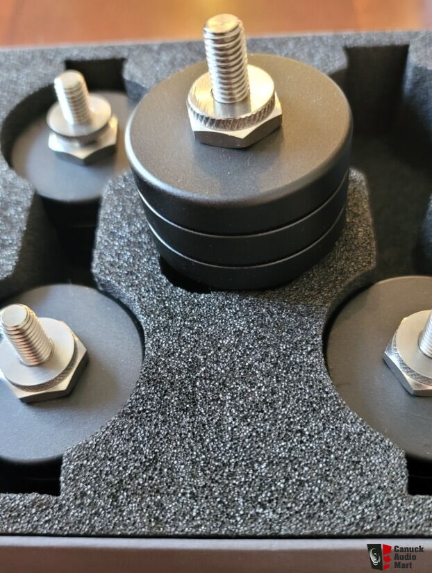 Stack Audio Auva 50 speaker isolators - set of 8 - mint For Sale ...