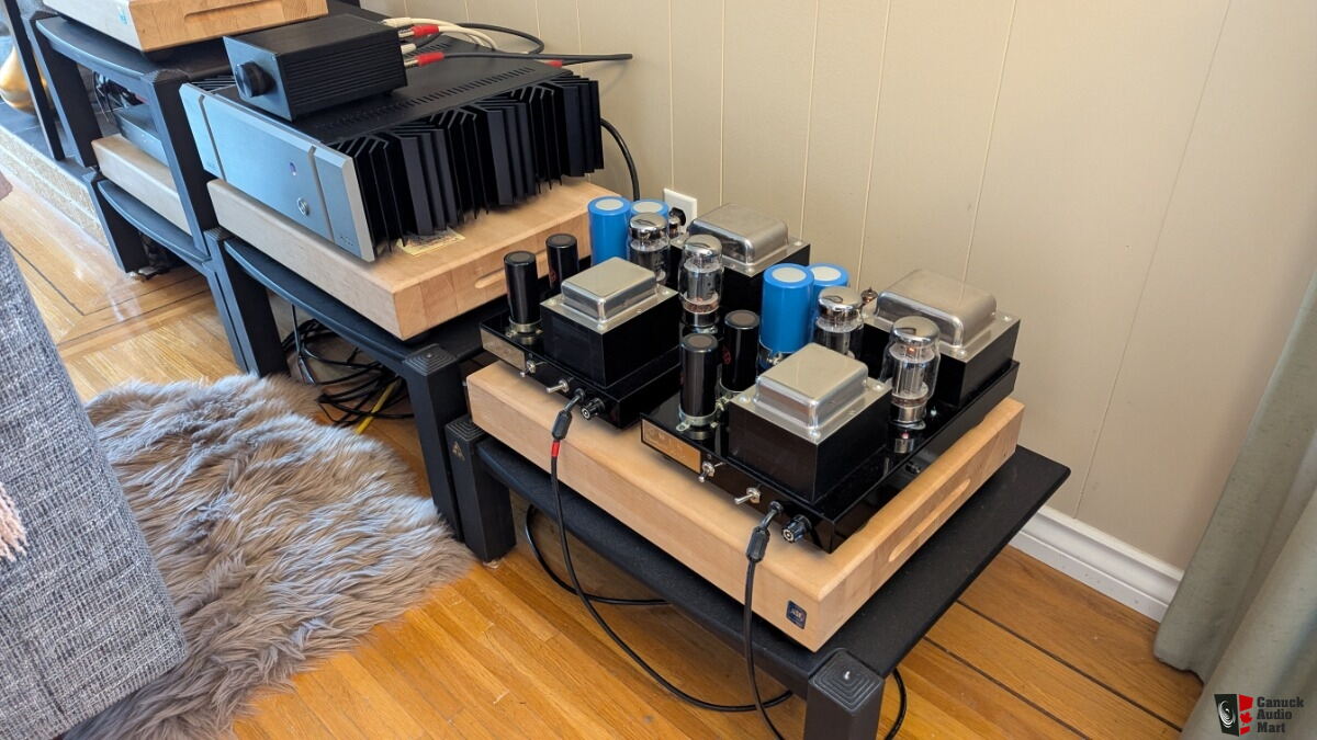 Custom KT88 Tube Monoblock Amplifiers Handcrafted by Electrical ...