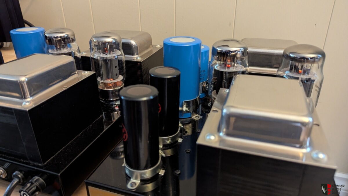 Custom KT88 Tube Monoblock Amplifiers Handcrafted by Electrical ...