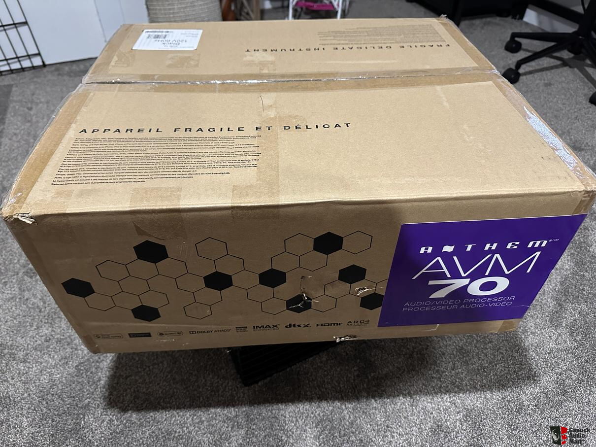 Anthem AVM 70 8K in New Condition For Sale - Canuck Audio Mart