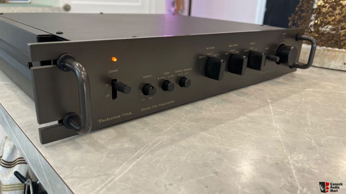 Technics SU-9070 70a preamplifier 120v perfect working 100/100 warranty ...