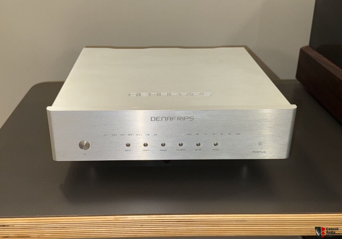 Denafrips Pontus R2R DAC with Latest DSP Updates (FGPA 1.4) - Silver ...